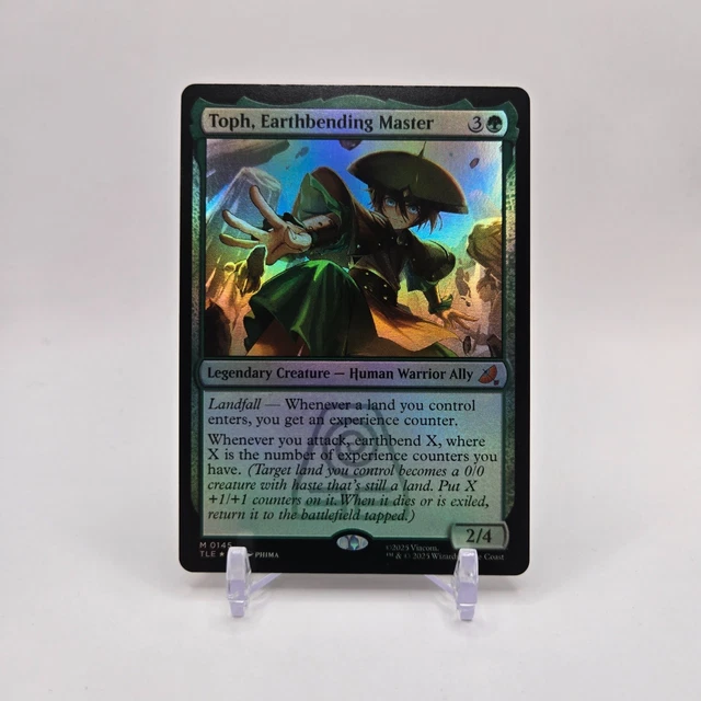 TOPH, EARTHBENDING MASTER Avatar: The Last Airbender: FOIL MTG #145 $87 ...