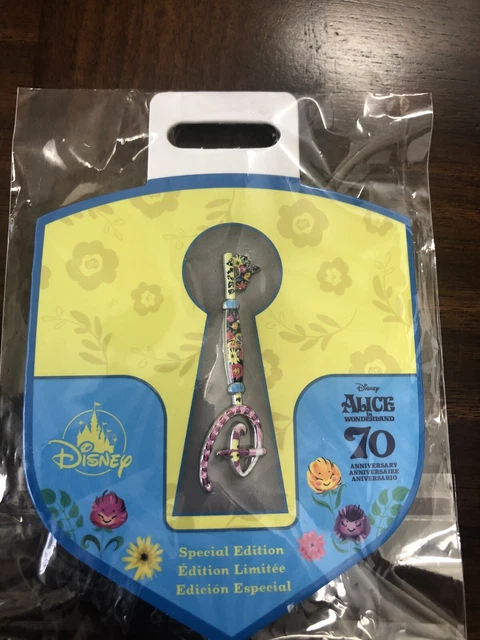 DISNEY ALICE IN Wonderland 70Th Anniversary Collectible Key Pin Special ...