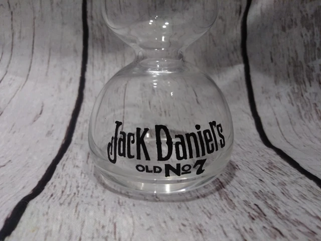 JACK DANIELS WHISKEY Old No. 7 Double Bubble Chaser Jigger Shot Glass £ ...
