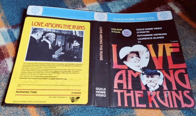 ORIGINAL PRE-CERT GUILD VHS Video Sleeve used Love amongst the ruins £2 ...