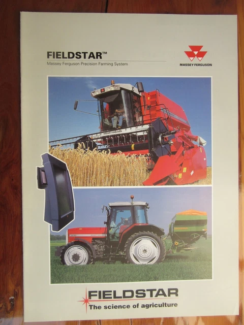 MASSEY FERGUSON MF FIELDSTAR Precision Farming System Prospekt/Prospekt ...
