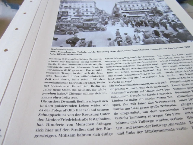 KAISERREICH ARCHIV N4 4245 Großstadtverkehr Berlin Unter den Linden ...