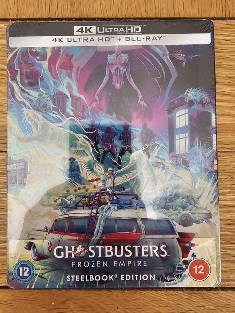 GHOSTBUSTERS FROZEN EMPIRE Zavvi Exclusive Steelbook Edition 4K Blu-Ray B New EUR 46,57 ...