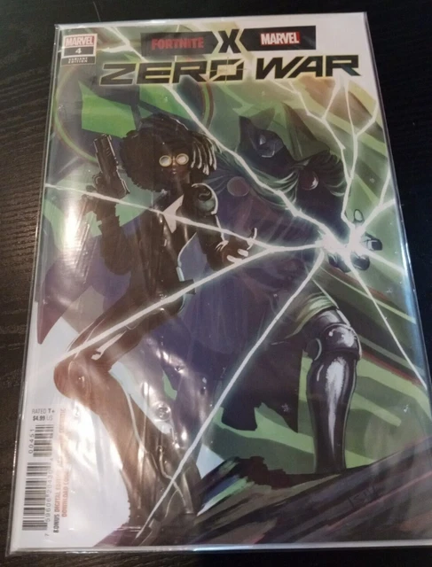 FORTNITE X MARVEL Zero War #4 Hans Var Comic w/ code 1st Print 2022 £3. ...