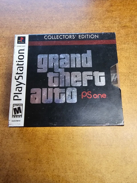 GRAND THEFT AUTO Collectors Edition (Sony PlayStation 1, 2002)(COMPLETE ...