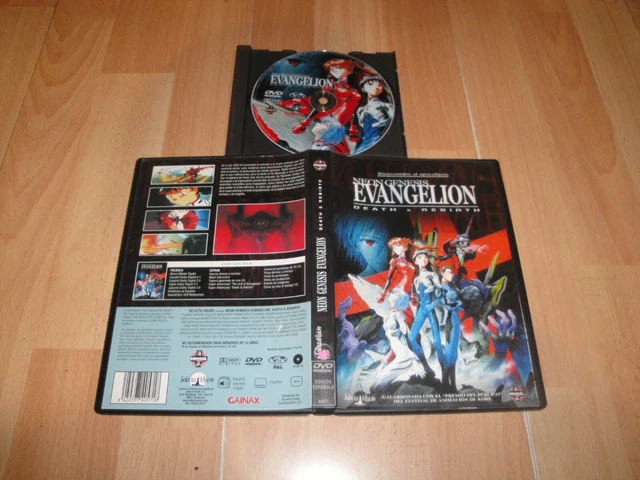 NEON GENESIS EVANGELION Death & Rebirth Anime En Dvd Usada En Buen ...