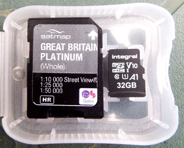 SATMAP PLATINUM (GB Whole) SD Map Card @ 1:10, 1.25, 1:50k SATMAP ...