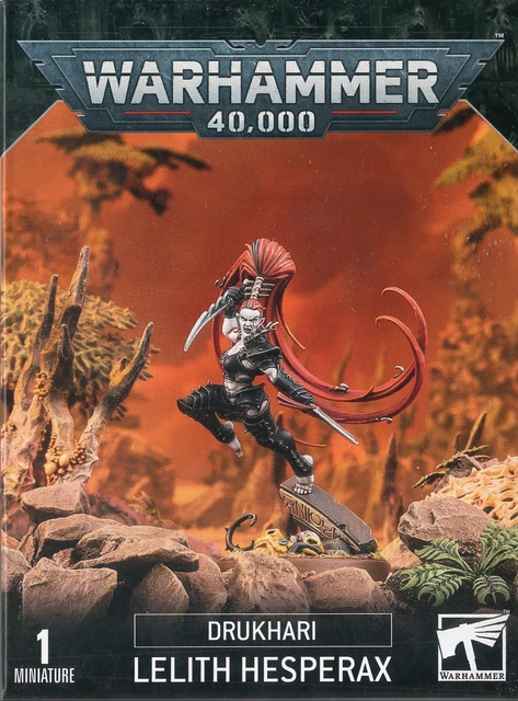 GAMES WORKSHOP: Warhammer 40K: Drukhari Lelith Hesperax £34.57 ...