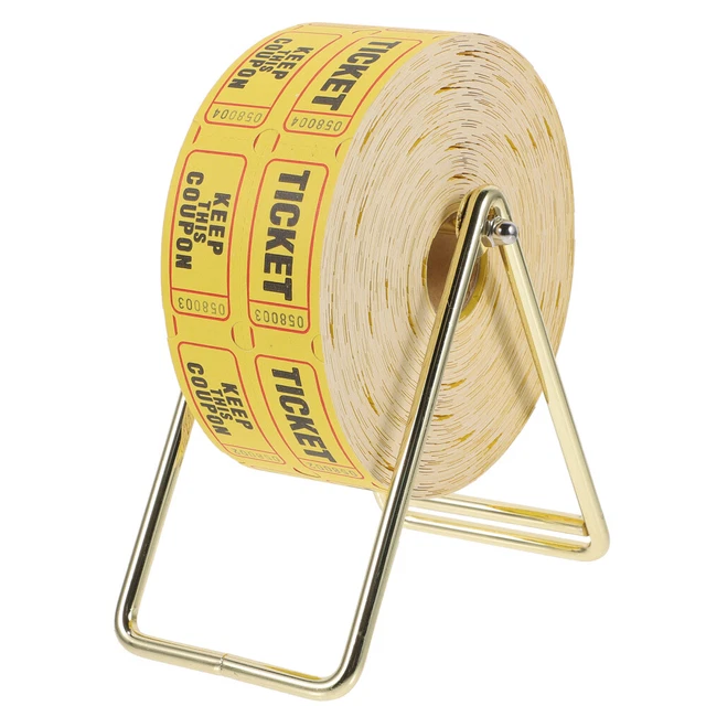 EVENTS RAFFLE TICKET Dispenser Kit Raffle Tickets Roll Raffle Ticket ...