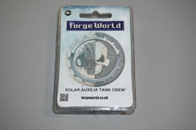 FORGE WORLD WARHAMMER 40k Solar Auxilia Tank Crew - New Sealed £36.75 ...