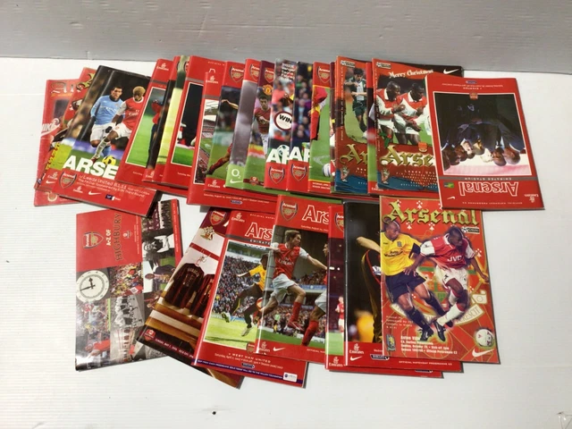 ARSENAL FOOTBALL PROGRAMMES-GOOD Condition (W3) £5.00 - PicClick UK