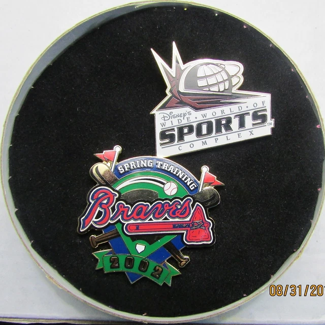DISNEY WIDE WORLD of Sports Complex Atlanta Braves Spring Training Pin ...