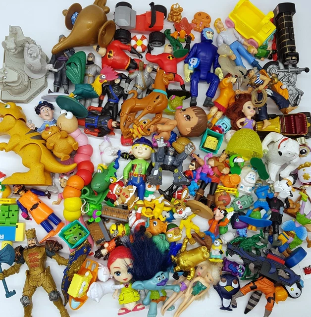 LARGE ACTION FIGURES and Toys Bundle Over 120 Assorted Figures and ...