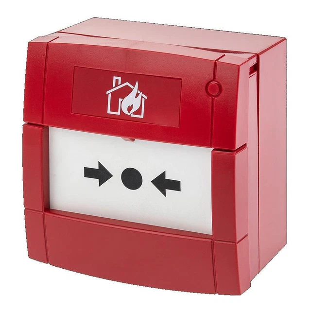 KAC FIRE ALARM Conventional Manual Call Point Back Box Included £15.95 ...