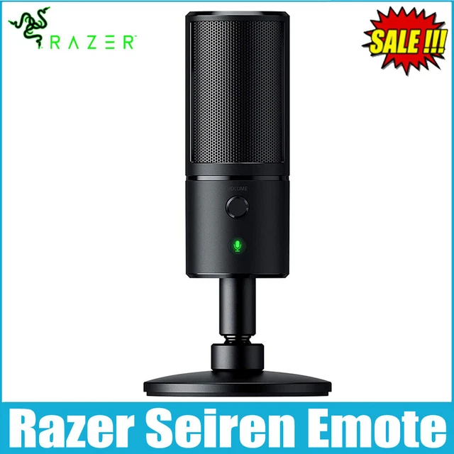 RAZER SEIREN EMOTE Streaming 8-Bit Emoticon LED Display Hypercardioid ...