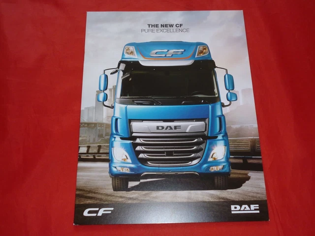 DAF CF TRUCKS Brochure Brochure Brochure Folleto from 2017 £6.42 ...