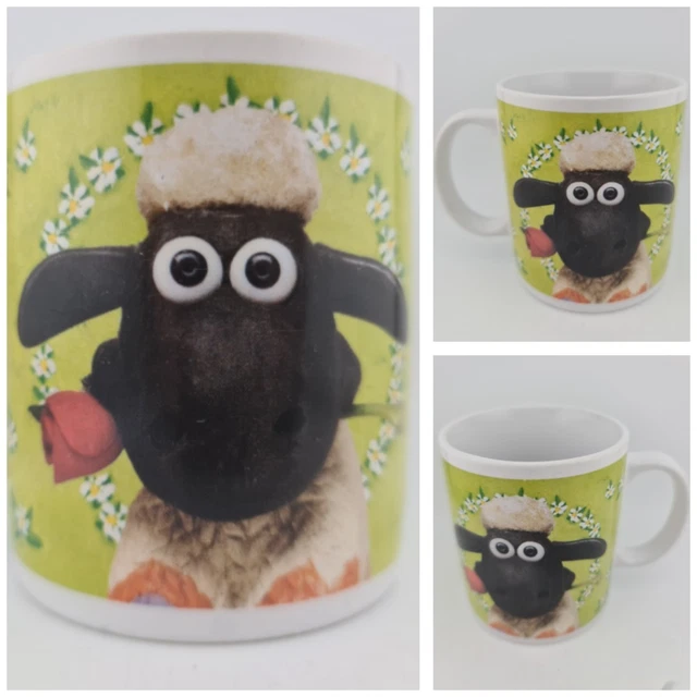WALLACE AND GROMIT Shaun The Sheep Coffee Mug Cup Collectable Gift ...