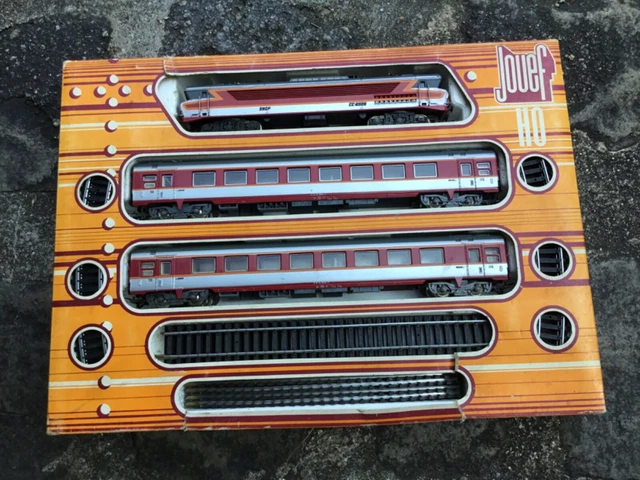 TRAIN ÉLECTRIQUE CC6505 Jouef (coffret le drapeau) EUR 50,00 - PicClick FR