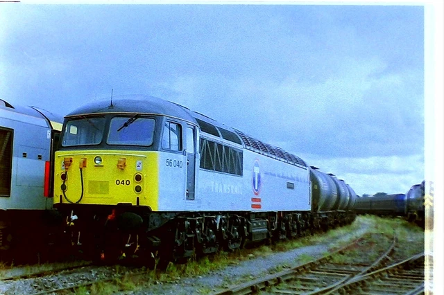 35MM RAILWAY COLOUR Negative Class 56 040 at Crewe Basford Hall £1.95 ...