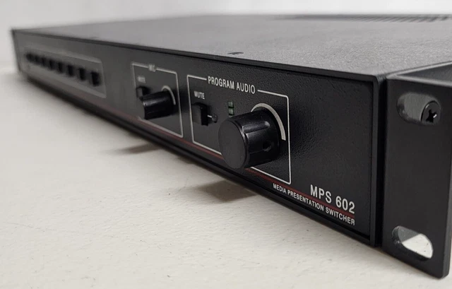 EXTRON MPS 602 AV MEDIA PRESENTATION SWITCHER DTP Extender HDMI ...