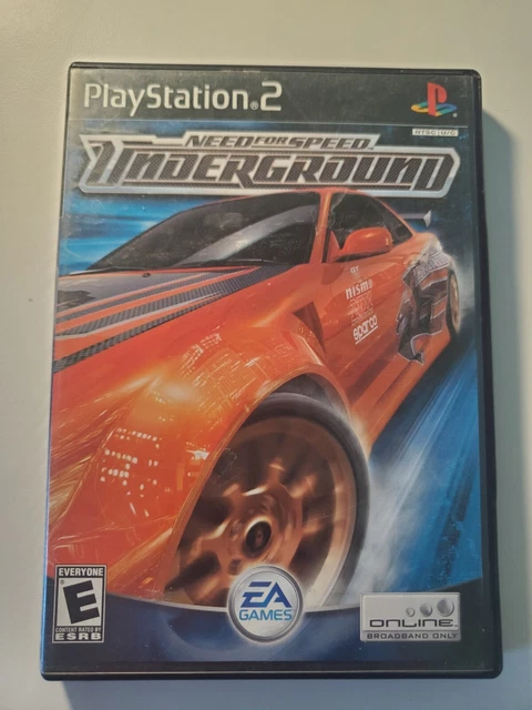 NEED FOR SPEED Underground - SonyPlayStation 2 - Case, Box Art and ...