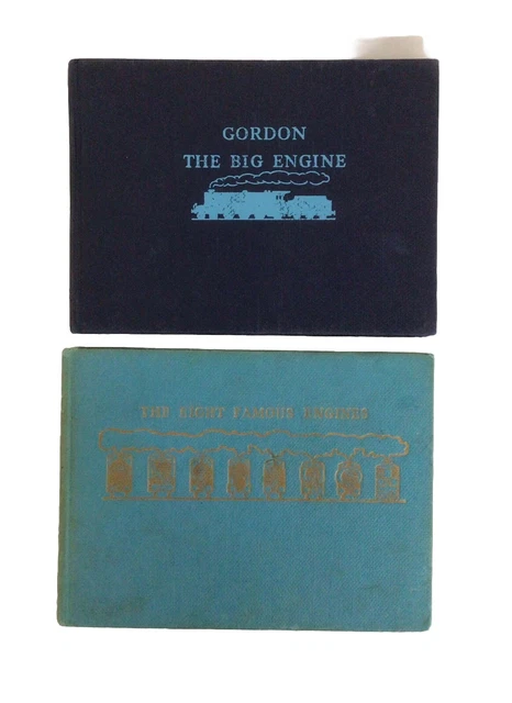 THOMAS THE EIGHT Famous Engines & Gordon The Big Engine Rev Awdry 1st ...