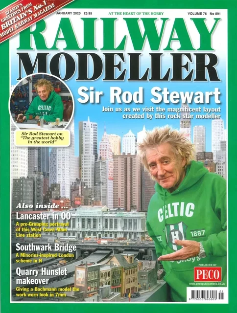 RAILWAY MODELLER MAGAZINE: Rod Stewart, Train Scale Model Kit Hobby ...