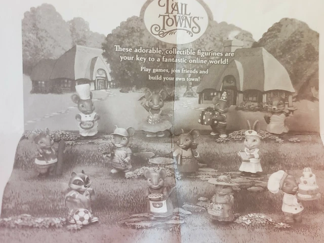 GANZ TAIL TOWNS Figures And Display NIB $75.00 - PicClick CA