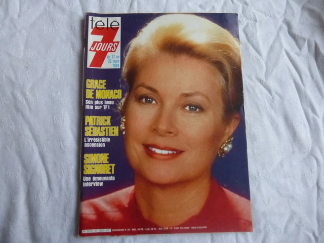 TÉLÉ 7 JOURS n°1242-grace de monaco-simone signoret-du 17 au 23 mars ...