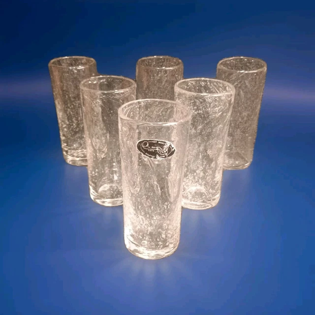 6 VERRES BULLÉS La Rochère Orangeade/ Eau Idem Biot Fait Main Soufflé Bouche EUR 78,00 - PicClick FR