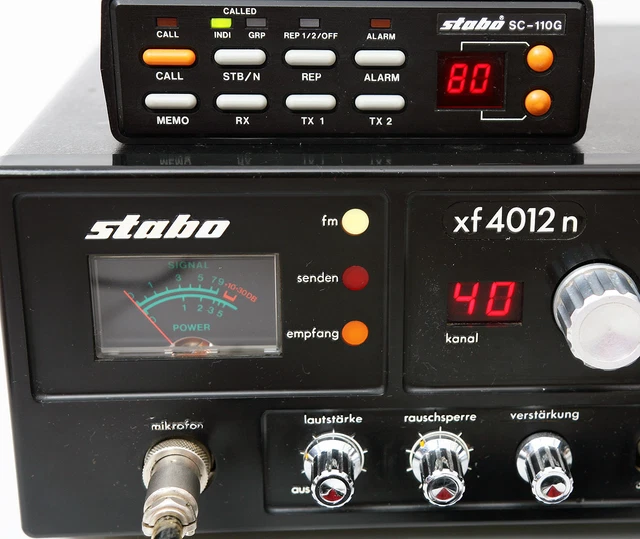 STABO SC 110G 5 Folgeton Selektivruf Encoder Decoder + Anschlußkabel ...