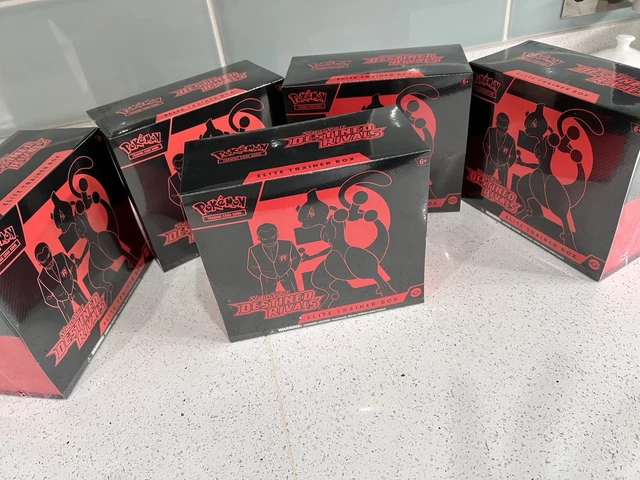 POKEMON TCG SCARLET And Violet Destined Rivals ETB Elite Trainer Box ...