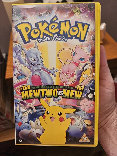 POKEMON THE FIRST Movie (VHS/SH, 2000) Sealed Tape with Card £60.00 ...