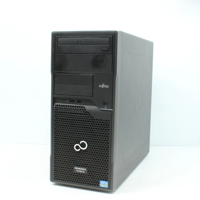 FUJITSU PRIMERGY TX100 S3P Windows 11 PC Intel XeonE3 1220 V2 3TB HDD ...