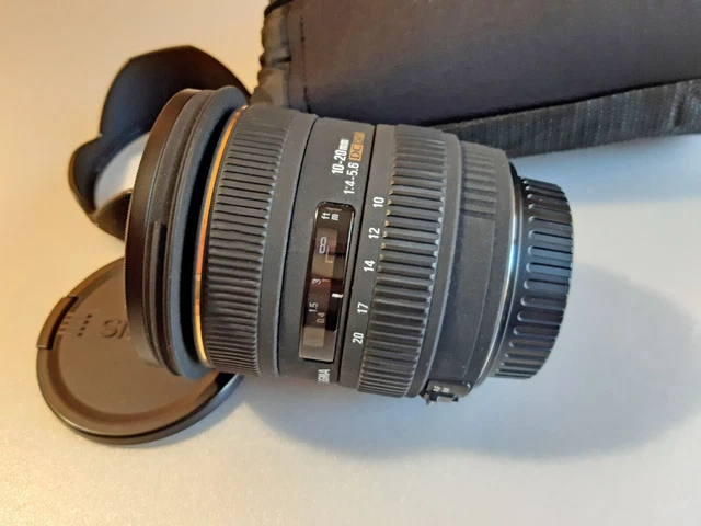 CANON OBIETTIVO Sigma EX 10-20 f 4-5,6 (prezzo ribassato) EUR 170,00 ...