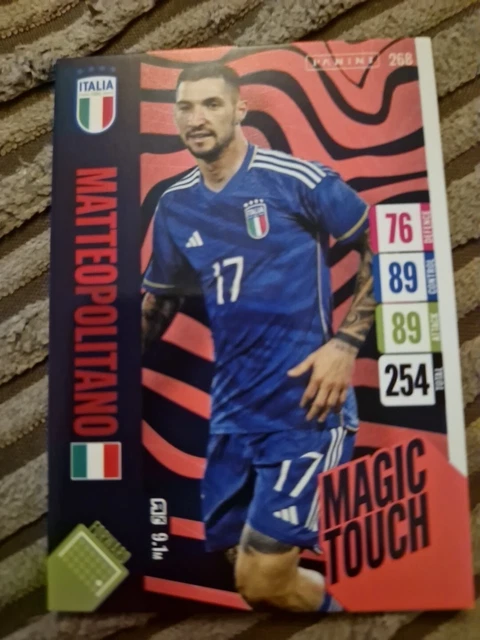 PANINI ADRENALYN XL EURO 2024 Matteo Politano - Magic Touch - #268 EUR ...