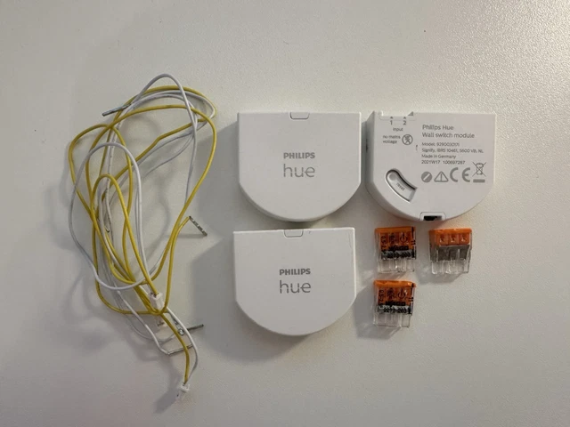 PHILIPS HUE WALL Switch Module x3 Zigbee Smart £60.00 - PicClick UK