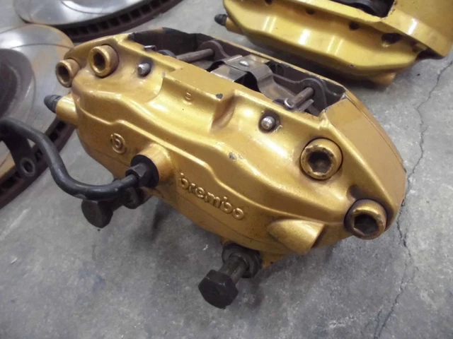 NISSAN SKYLINE R34 Gtr Gt-R Front Brembo Brake Calipers & Discs Jdm 99 ...