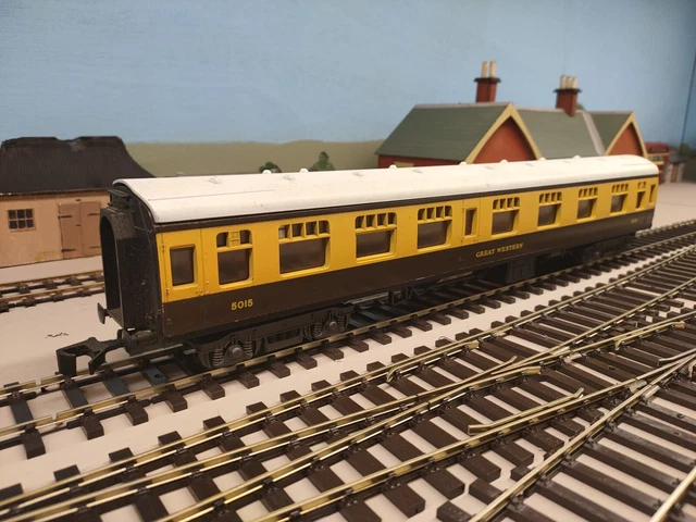 O GAUGE LIMA GWR coach Custom White Roof Fine Scale £45.00 - PicClick UK