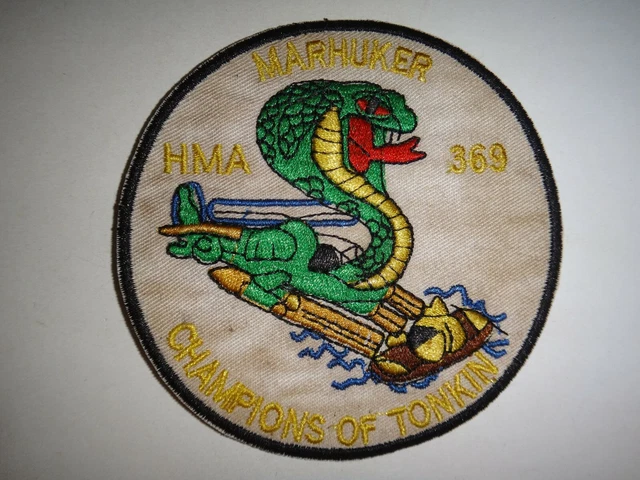 USMC MARINE HMA-369 Marhuker Champions De Tonkin Vietnam Guerre ...