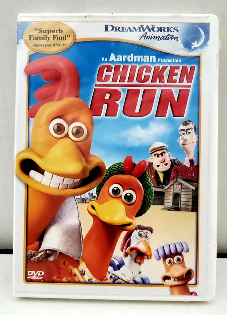 CHICKEN RUN AARDMAN DreamWorks Animation Kids DVD 2006 Widescreen New ...