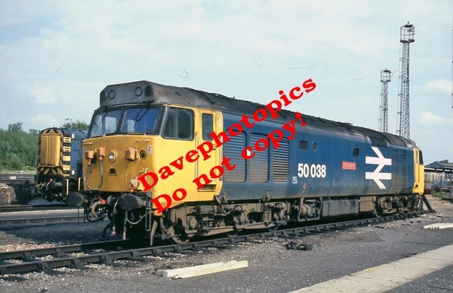 ORIGINAL 35MM Slide Diesel /Steam Train / Engine Railway 50038 Oxford ...