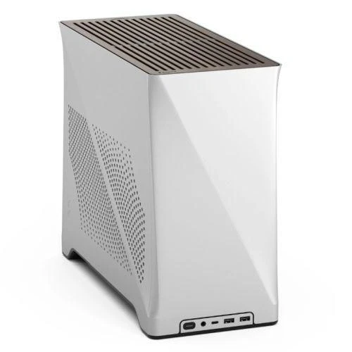 FRACTAL ERA ITX Case, Mini ITX, 280mm Radiator Support, Walnut Top ...