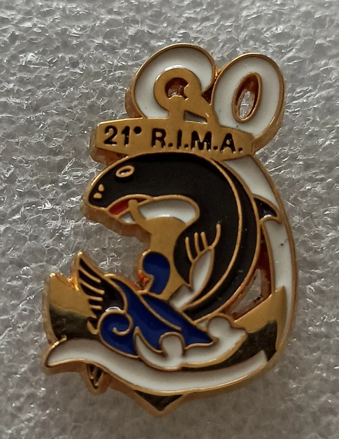 PINS MILITAIRE . 21 RIMA. Régiment d'infanterie de marine EUR 6,90 - PicClick FR