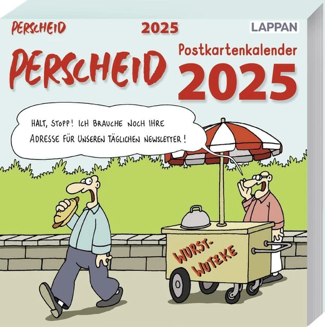 PERSCHEID POSTKARTENKALENDER 2025 | Martin Perscheid | Kalender | 112 S ...