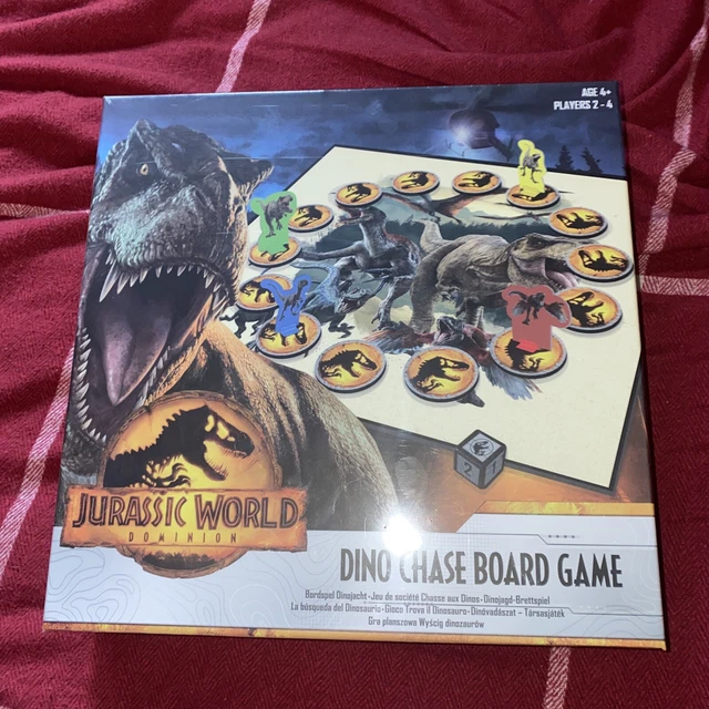 JURASSIC WORLD DOMINION Dino Chase Board Game - 100600181 Matching game ...