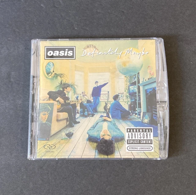 OASIS - DEFINITELY Maybe DualDisc CD + DVD Documentaire - RARE EUR 11 ...
