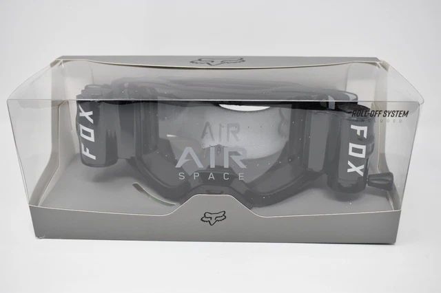 FOX RACING MX Airspace Stray Roll Off Goggles Flo Orange NEW £74.99 ...