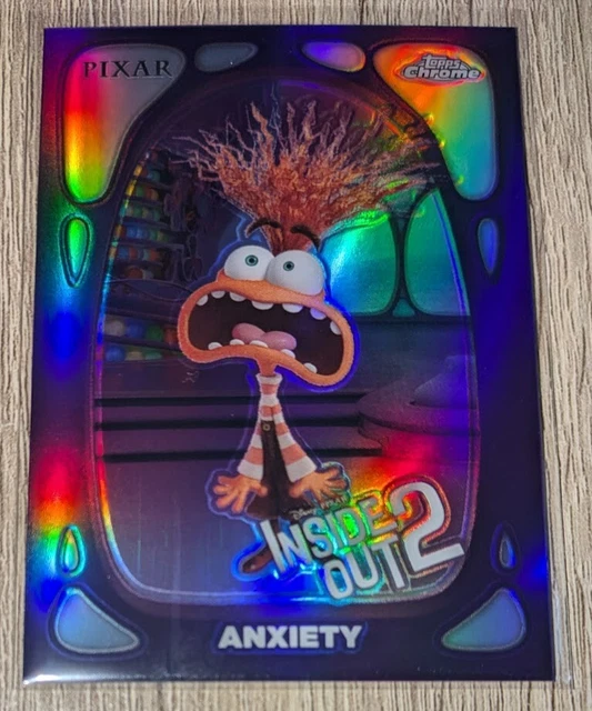 DISNEY CHROME 2024 Inside Out Headquarters ANXIETY HQ-6 £6.00 - PicClick UK