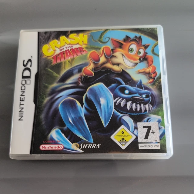NINTENDO DS CRASH Bandicoot CRASH OF THE TITANS game £10.78 - PicClick UK